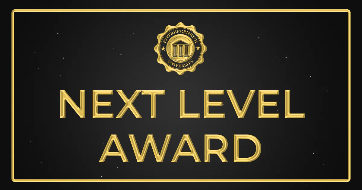 Next Level Award - Founder Summit 2024