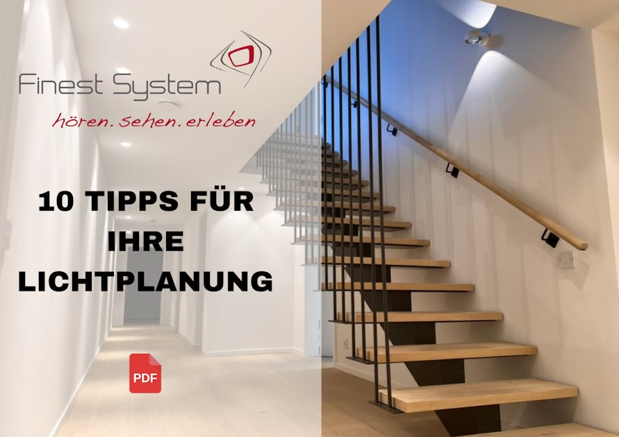 10 Tipps für professionelle Lichtplanung - Finest System