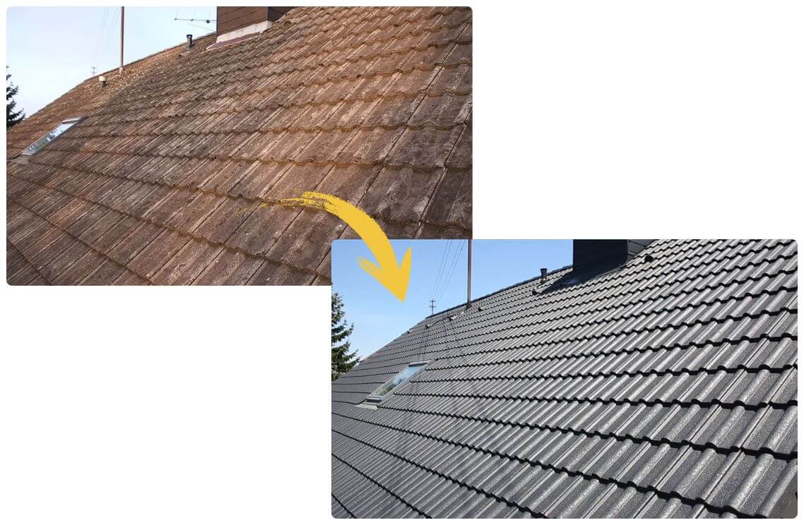 Preiswerte Dachbeschichtung, statt teure Neueindeckung! Sichere dir ...