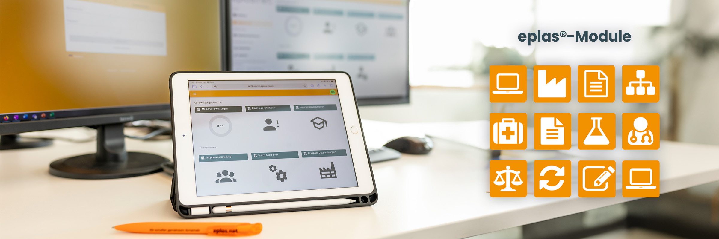eplas® ist die Software für HSE-Management