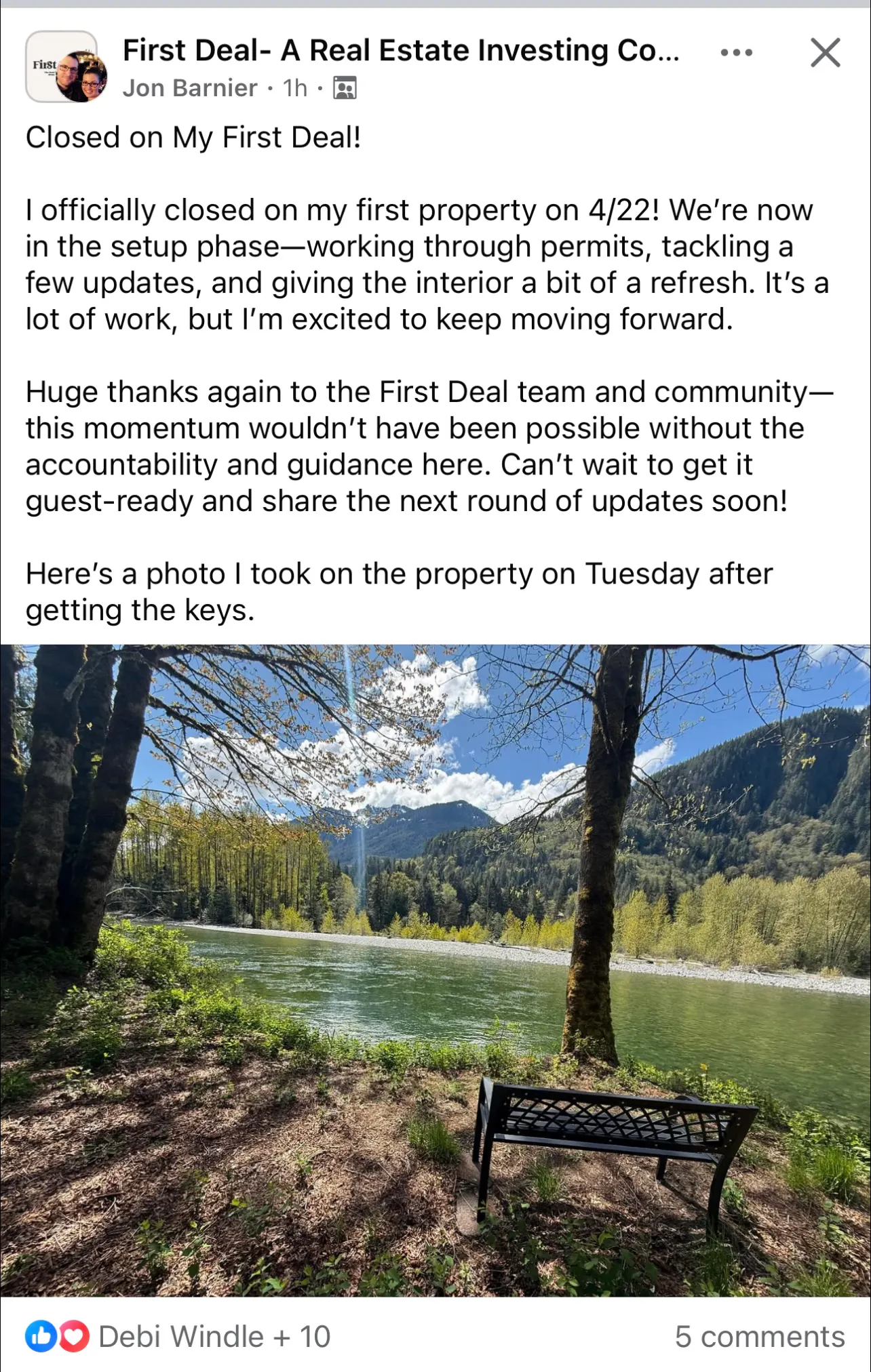 How the First Deal Program Works
