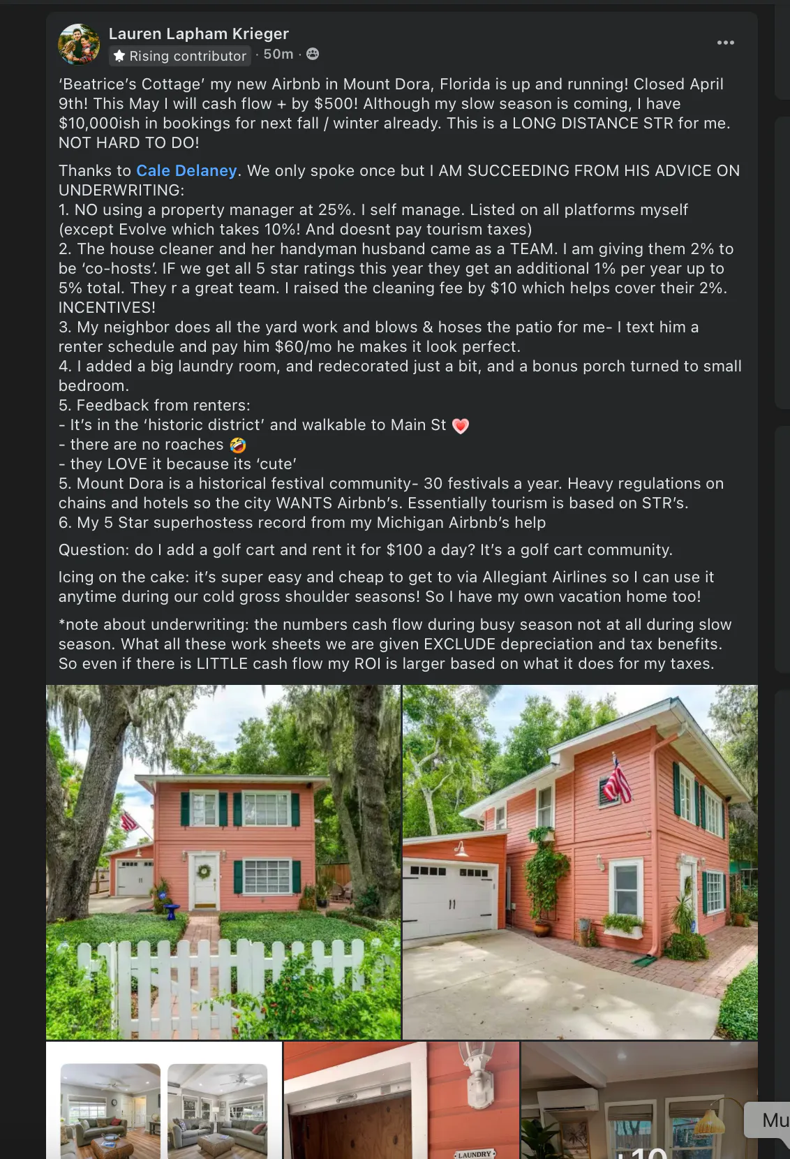 How the First Deal Program Works